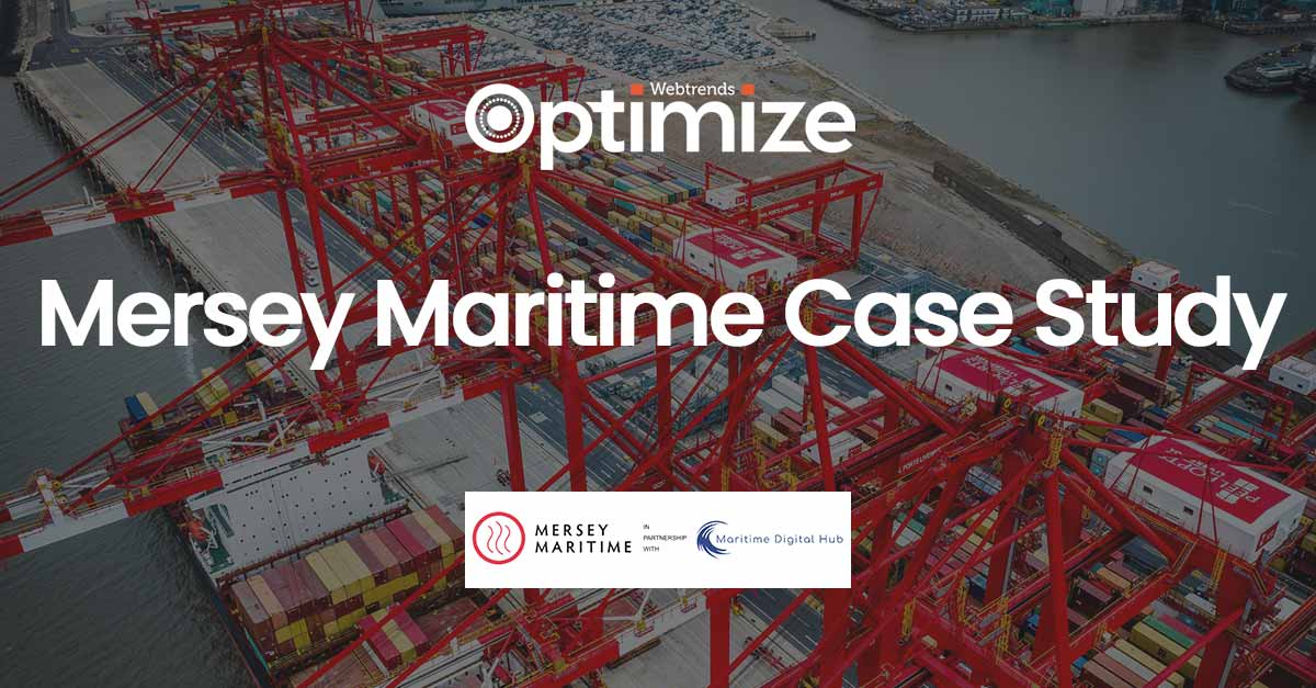 User Experience | Mersey Maritime Case Study | Webtrends Optimize