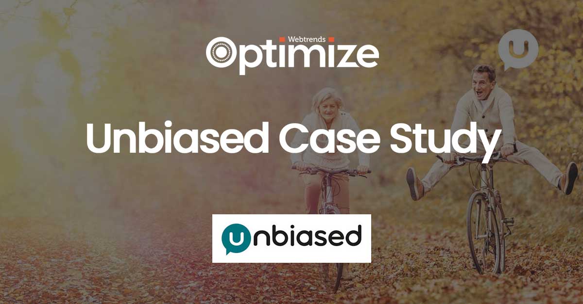 Manage Conversion Lift | Unbiased Case Study | Webtrends Optimize