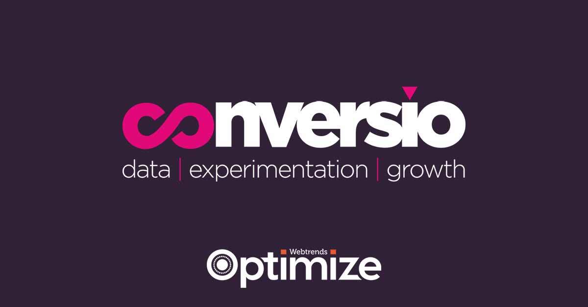 Conversio | Strategic Partner | Webtrends Optimize Conversio | Strategic Partner | Webtrends Optimize